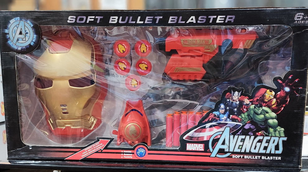 Superhero Soft Bullet Blaster – Sarvda Gifting Solution